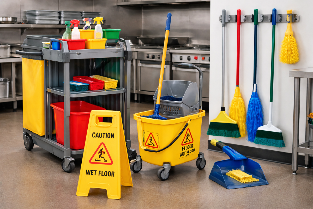 Cleaning Equipment for Catering Businesses | Cateringbase