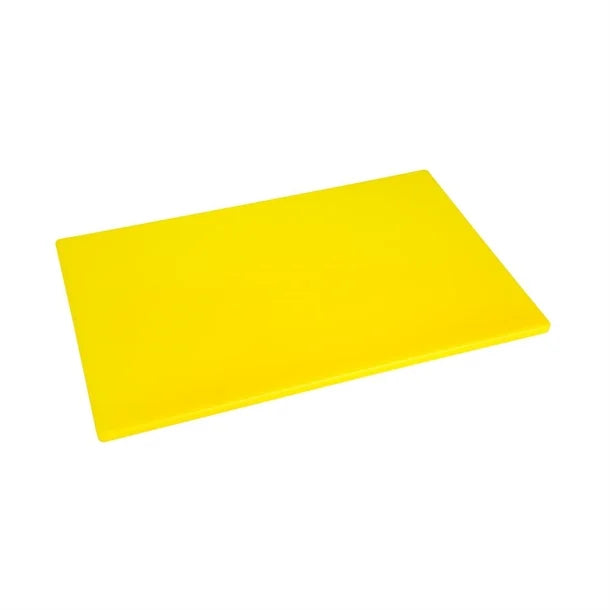 Hygiplas J254 Yellow Chopping Board 450x300x12mm (LDPE)