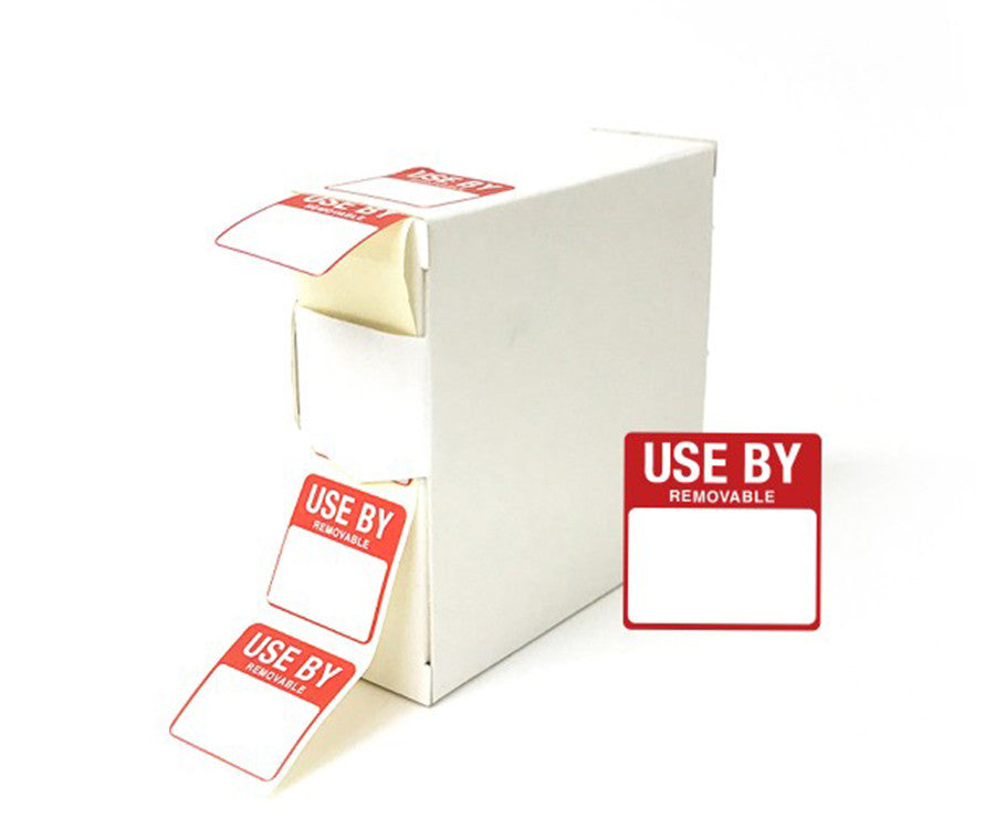 Use By Food Labels 25 x 25mm – CATERING BASE