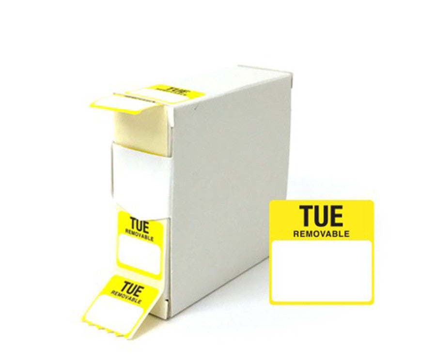 Day of the week food labels Tuesday