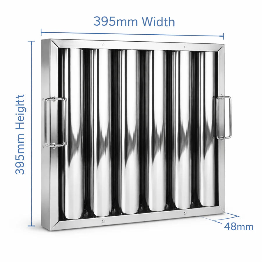 Kitchen Canopy Baffle Filter 395x395mm